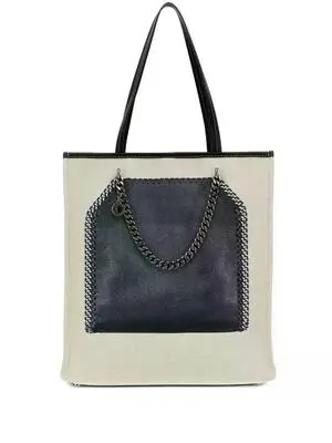 Stella McCartney Trompe L'oeil Print On Tote Bag - Neutrals