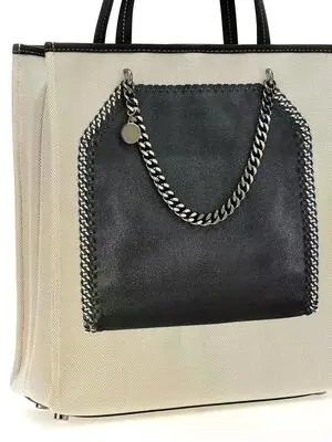 Stella McCartney Trompe L'oeil Print On Tote Bag - Neutrals