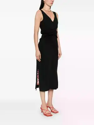 Etro Ruched Detail Midi Dress