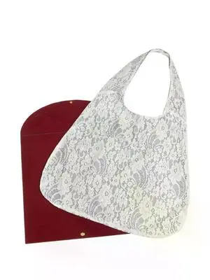 GOHAR WORLD Port Lace-embroidered Tote Bag