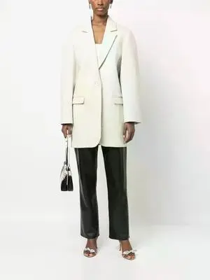 Isabel Marant Étoile Jilinka Single-breasted Coat - Neutrals