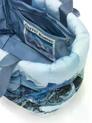 Perfect Moment Mountain Print Tote Bag
