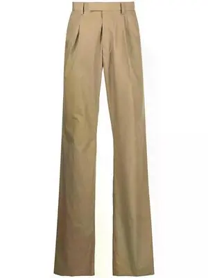 Amiri Box-pleat Straight-leg Trousers