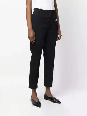 Fabiana Filippi Stretch-cotton Cropped Trousers