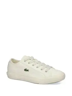 Lacoste Backcourt Logo-patch Lace-up Sneakers - Neutrals