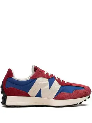 NEW BALANCE 327 "team" Sea Salt Sneakers - Red