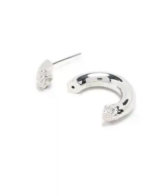MARIA BLACK Terra 24 Stud Earring - Silver