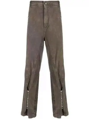 BLUEMARBLE Zip-detail Straight-leg Jeans - Neutrals