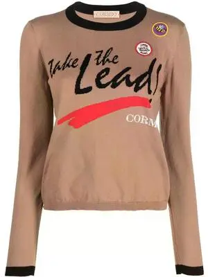 CORMIO Take The Lead" Knitted Jumper - Neutrals