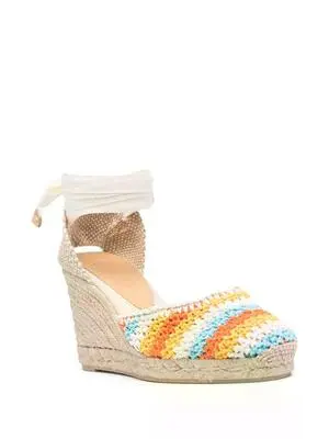 CastaÑer Carina Crochet Wedge Espadrilles