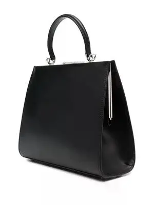 ARMARIUM Logo Plaque Leather Tote Bag