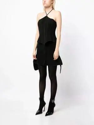 Maticevski Intuit Bustier Corset-style Top - Black