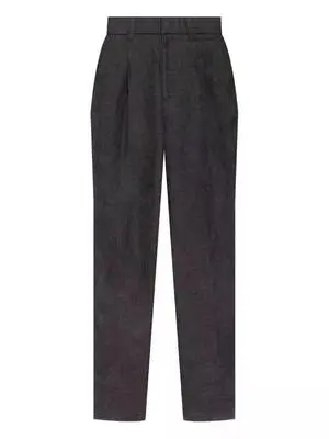 Giorgio Armani Pleated Tailored Trousers - Grey