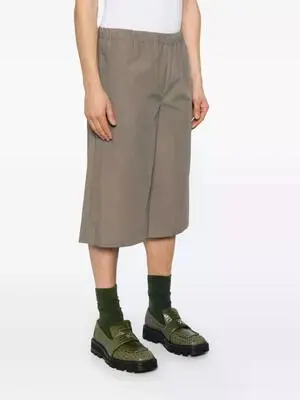 RIER Waxed Poplin Shorts