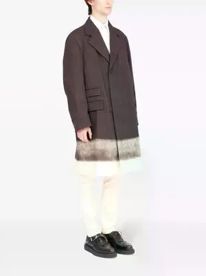 MAISON MARGIELA Trompe L'oeil Print Cotton Coat