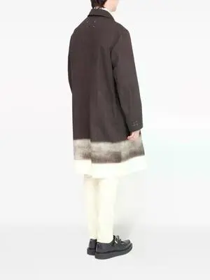 MAISON MARGIELA Trompe L'oeil Print Cotton Coat