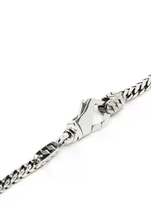 Emanuele Bicocchi Sterling Square Box Chain Necklace