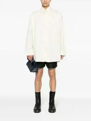 JIL SANDER Layered Cotton Shirt - Neutrals