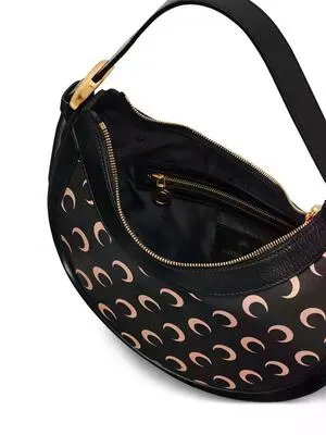 MARINE SERRE Eclips Shoulder Bag - Black