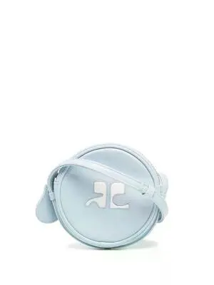 COURREGES Small Reedition Circle Bag - Blue
