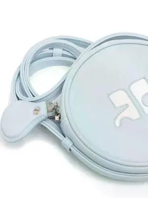 COURREGES Small Reedition Circle Bag - Blue