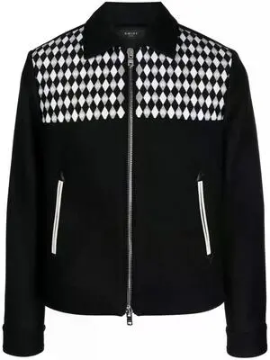 Amiri Diamond-embroidered Work Jacket