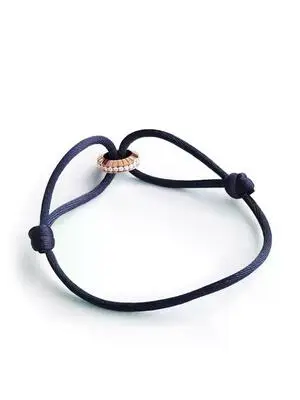 LOEV 14kt Rose Gold Diamond Pavé Eternity Bracelet - Pink