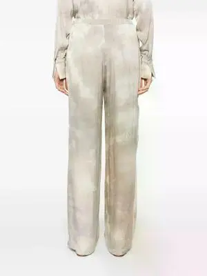 RAME Jersey Trousers With Marbled Pattern