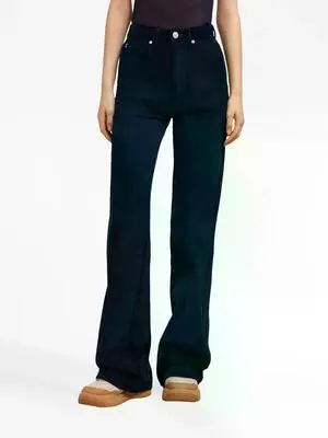 AMI Paris Flared Corduroy Trousers