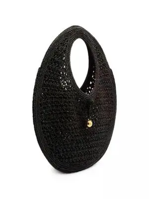 Jacquemus Le Rond Spiaggia Raffia Shoulder Bag