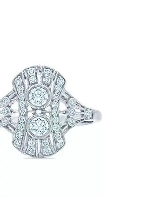 Kwiat 18kt White Gold Diamond Cocktail Ring
