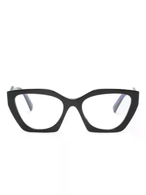Prada Butterfly Frame Glasses - Black