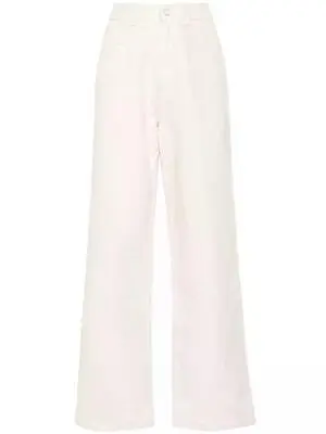 Kiton High-waisted Straight-leg Jeans