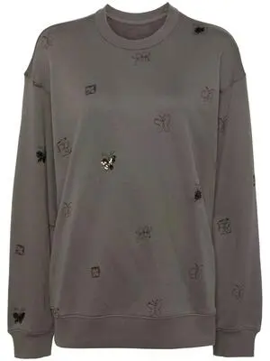 JNBY Butterfly Embroidered Sweatshirt