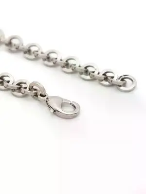 Alessandra Rich Crystal-embellished Charm Necklace