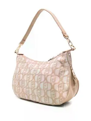 Liu Jo Logo Jacquard Shoulder Bag