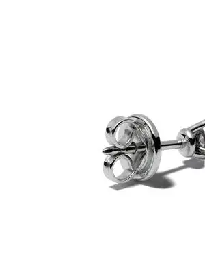 Delfina Delettrez 18kt White Gold Black Diamond Stud Earring