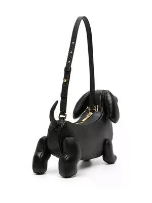 Thom Browne Hector Dog Shoulder Bag - Black