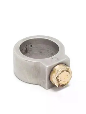 PARTS OF FOUR 18kt Yellow Gold Sahara Ring - Silver