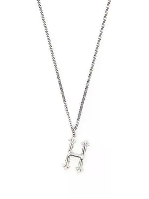 Emanuele Bicocchi Statement Pendant Polished-finish Necklace - Silver
