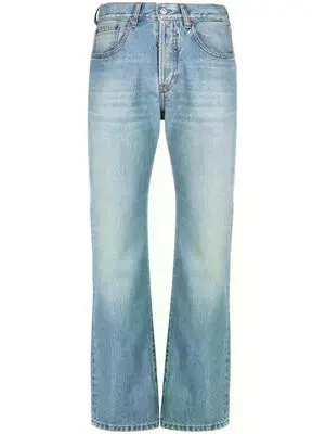 Victoria Beckham Straight Leg Cropped Jeans
