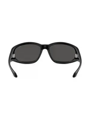 DIESEL® Logo-plaque Wraparound Sunglasses