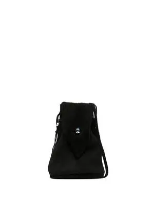 Undercover Leather Messenger Bag - Black