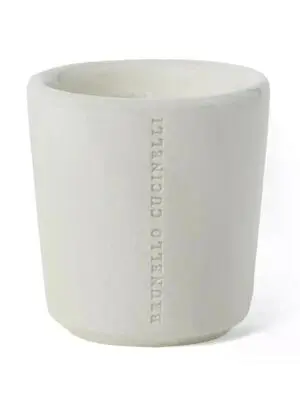 Brunello Cucinelli Logo-embossed Wax Candle
