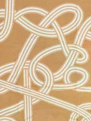 Ralph Lauren Logo Pattern Knitted Blanket