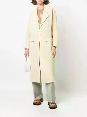 ALYSI Single-breasted Tailored Coat