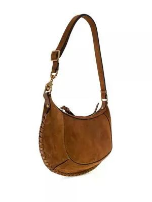 Isabel Marant Étoile Oskan Moon Suede Shoulder Bag - Brown