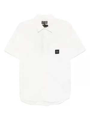 Izzue Logo-patch Shirt - White