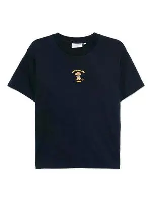 CHOCOOLATE Logo Embroidered Crewneck T-shirt