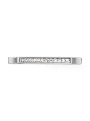 Monica Vinader Signature Thin Diamond Ring - Silver